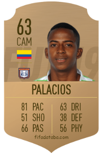 Mateo Palacios FIFA 19 Rating, Card, Price