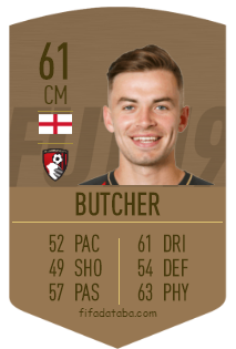 Matt Butcher FIFA 19 Rating, Card, Price