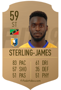 Omari Sterling-James FIFA 19 Rating, Card, Price