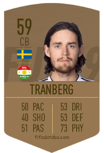 Robin Tranberg FIFA 19 Rating, Card, Price