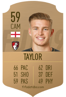 Kyle Taylor FIFA 19 Rating, Card, Price