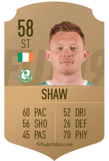 Gary Shaw FIFA 19 Rating, Card, Price