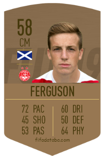 Lewis Ferguson FIFA 19 Rating, Card, Price
