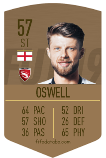 Jason Oswell FIFA 19 Rating, Card, Price