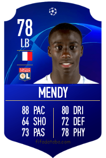 Ferland Mendy FIFA 19 Rating, Card, Price