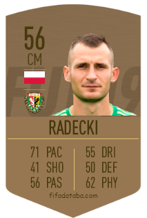 Mateusz Radecki FIFA 19 Rating, Card, Price