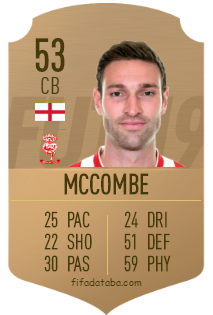 Jamie McCombe FIFA 19 Rating, Card, Price