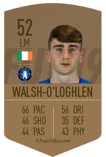 Colm Walsh-O'Loghlen FIFA 19 Rating, Card, Price