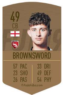 Tyler Brownsword FIFA 19 Rating, Card, Price