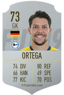 Stefan Ortega FIFA 19 Rating, Card, Price