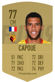 Etienne Capoue FIFA 19 Rating, Card, Price