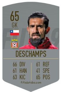 Jorge Deschamps FIFA 19 Rating, Card, Price