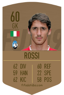 Francesco Rossi FIFA 19 Rating, Card, Price
