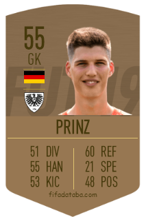 Marian Prinz FIFA 19 Rating, Card, Price