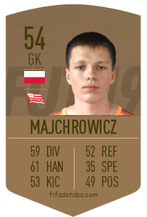 Filip Majchrowicz FIFA 19 Rating, Card, Price