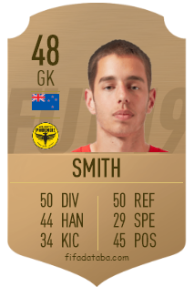 Keegan Smith FIFA 19 Rating, Card, Price