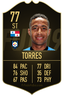 Gabriel Torres FIFA 19 Rating, Card, Price