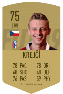 Ladislav Krejčí FIFA 19 Rating, Card, Price