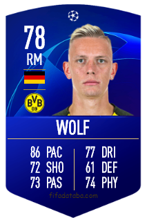 Marius Wolf FIFA 19 Rating, Card, Price