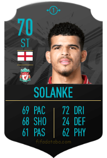 Dominic Solanke FIFA 19 Rating, Card, Price