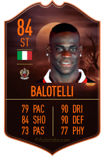 Mario Balotelli FIFA 19 Rating, Card, Price
