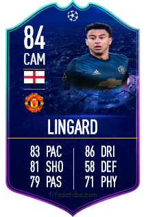Jesse Lingard FIFA 19 Rating, Card, Price