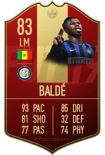 Keita Baldé FIFA 19 Rating, Card, Price