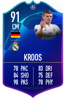 Toni Kroos FIFA 19 Rating, Card, Price