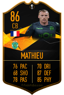 Jérémy Mathieu FIFA 19 Rating, Card, Price