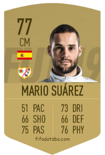 Mario Suárez Mata FIFA 19 Rating, Card, Price