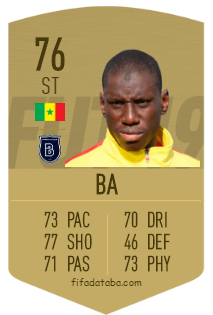 Demba Ba FIFA 19 Rating, Card, Price