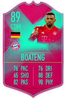 Jérôme Boateng FIFA 19 Rating, Card, Price