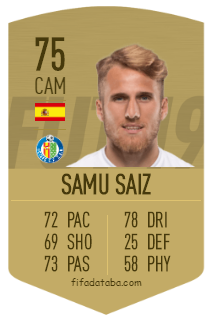 Samuel Saiz Alonso FIFA 19 Rating, Card, Price