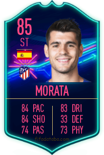 Álvaro Borja Morata Martín FIFA 19 Rating, Card, Price