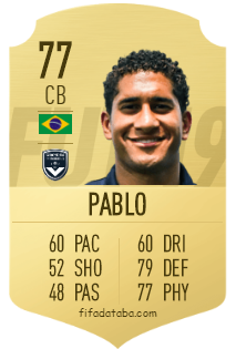 Pablo Nascimento Castro FIFA 19 Rating, Card, Price