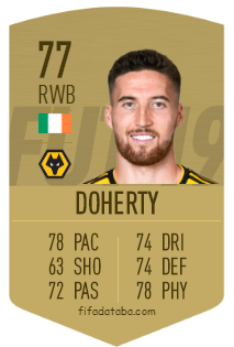 Matt Doherty FIFA 19 Rating, Card, Price
