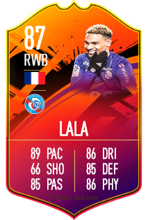 Kenny Lala FIFA 19 Rating, Card, Price