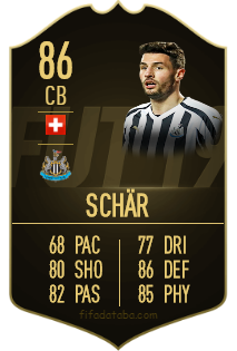 Fabian Schär FIFA 19 Rating, Card, Price