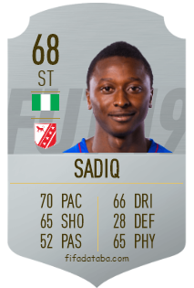 Umar Sadiq FIFA 19 Rating, Card, Price
