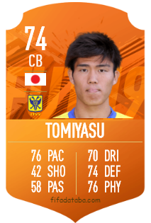 Takehiro Tomiyasu FIFA 19 Rating, Card, Price