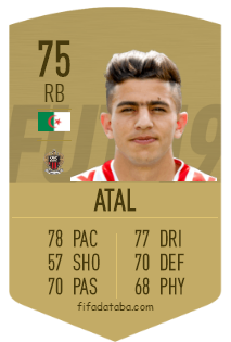 Youcef Atal FIFA 19 Rating, Card, Price