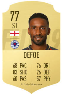 Jermain Defoe FIFA 19 Rating, Card, Price