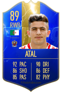 Youcef Atal FIFA 19 Rating, Card, Price