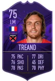 Geoffrey Treand FIFA 19 Rating, Card, Price