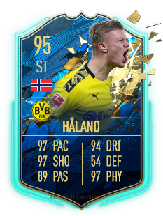 Erling Braut Håland FIFA 20 Rating, Card, Price