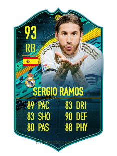 Sergio Ramos García FIFA 20 Rating, Card, Price