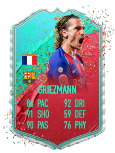Antoine Griezmann FIFA 20 Rating, Card, Price