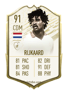 Frank Rijkaard FIFA 20 Rating, Card, Price