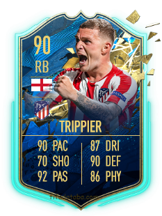 Kieran Trippier FIFA 20 Rating, Card, Price
