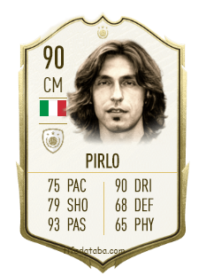 Andrea Pirlo FIFA 20 Rating, Card, Price